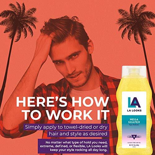 LA Looks Mega Shaper #9 Hold Level 20 Ounce U-HC-1903 | eBay