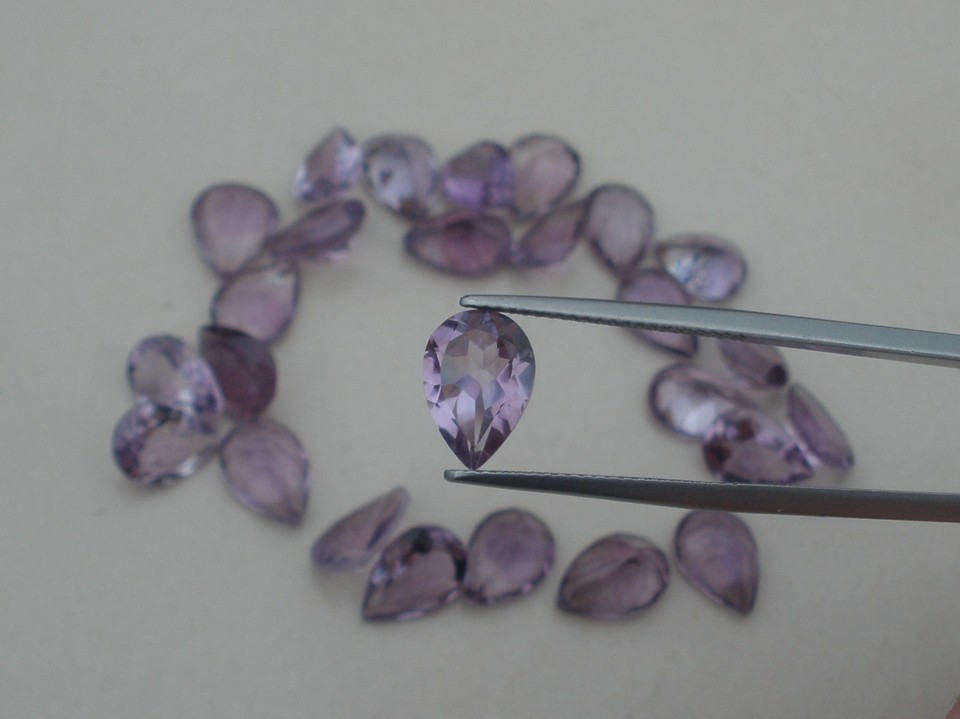 Amethyst Pear Loose Natural Gem 10 x 7mm | eBay
