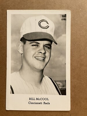 1966 Billy McCool Cincinnati Reds Postcard | eBay