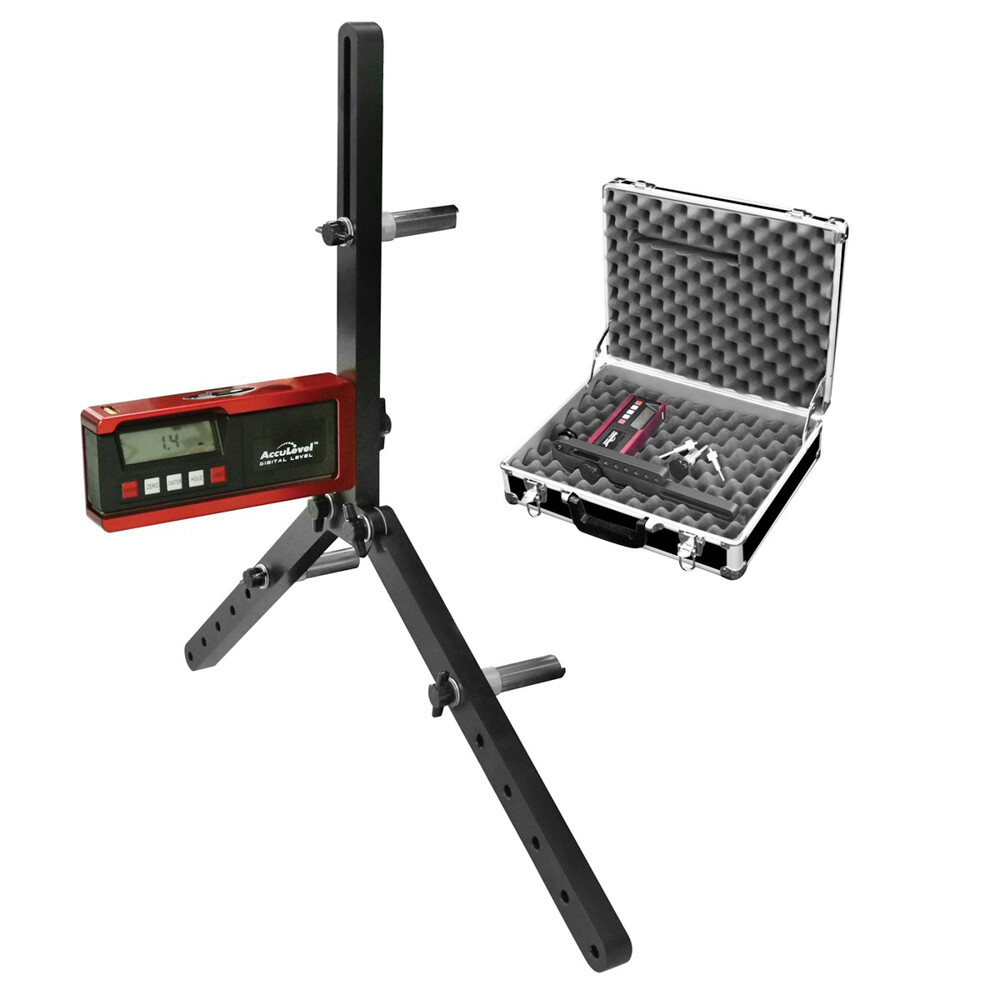 LONGACRE DIGITAL DUNLOP STYLE Caster / Camber Gauge Digital Quickset 52 ...