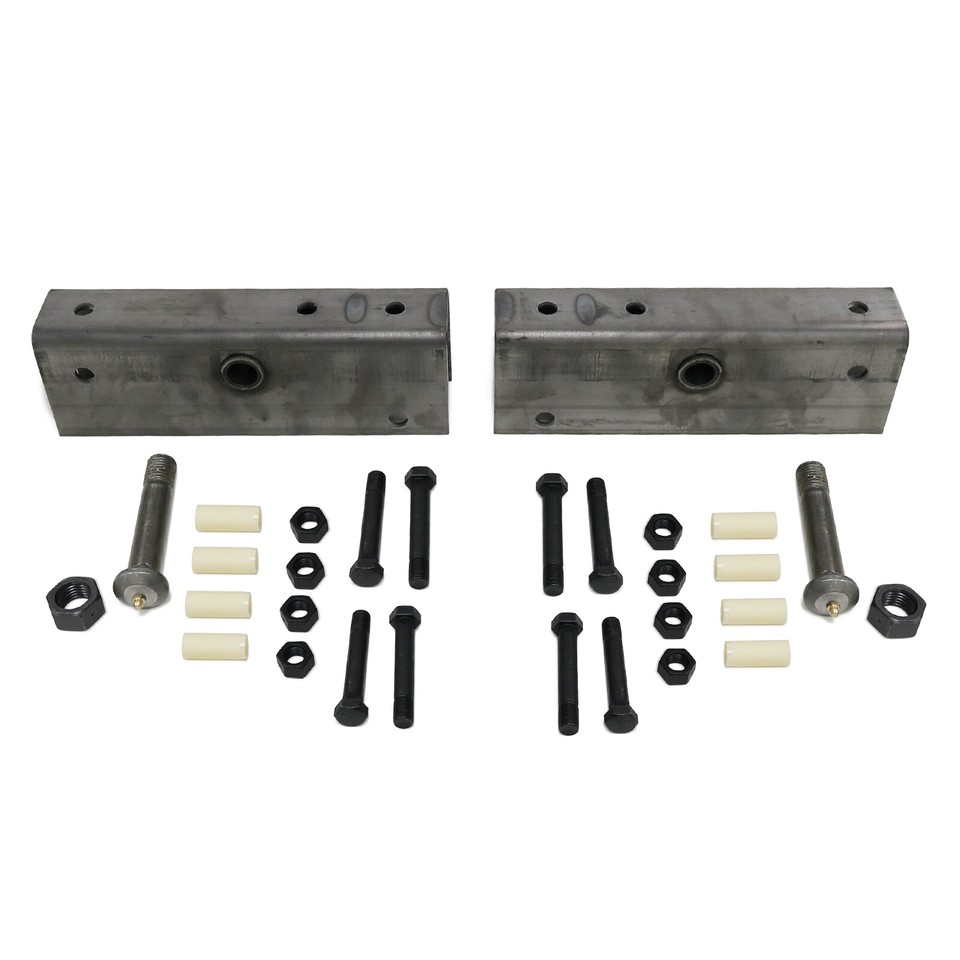 12" Equalizer Bushings Bolts Pair Trailer Suspension Rebuilt Kit Slipper Spring | eBay