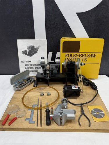 Foley Belsaw Model 200 Key Cutting Grinding Machine Plus Extras | eBay