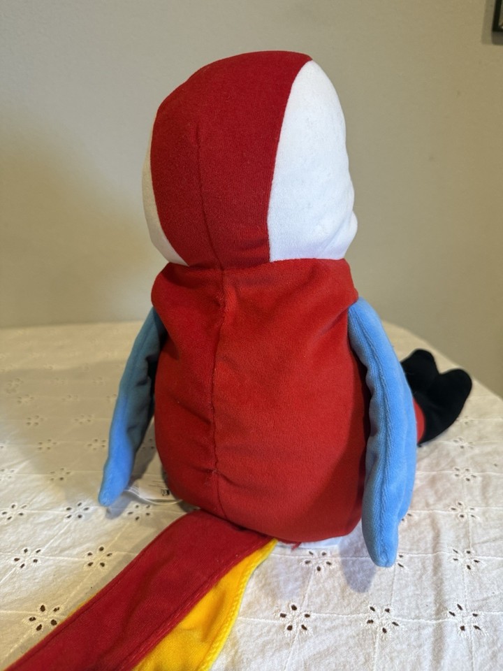 Rare VeggieTales Pirates Who Don’t Do Anything Parrot Puppet Plush Toy ...