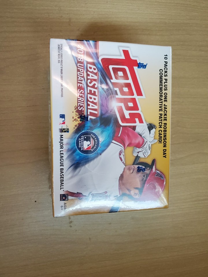 2018 Topps Update baseball blaster sealed box Acuna Soto Shohei Ohtani ...