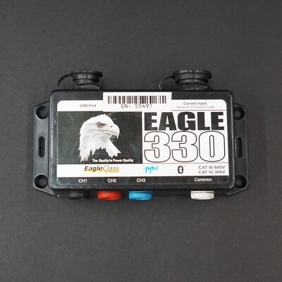 Power Monitors Inc PMI EAGLE 330 3-Channel Wireless Power Quality ...