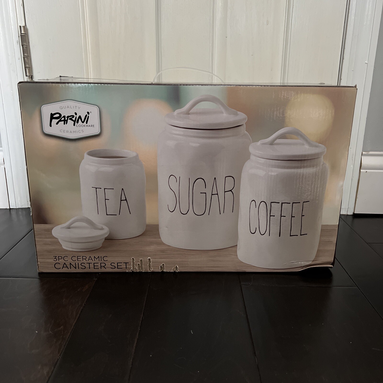 Parini 3 Piece Ceramic Canister Set | eBay