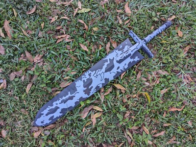 Polyurethane Foam Demon Slayer Asta Sword From Black Clover | eBay ...