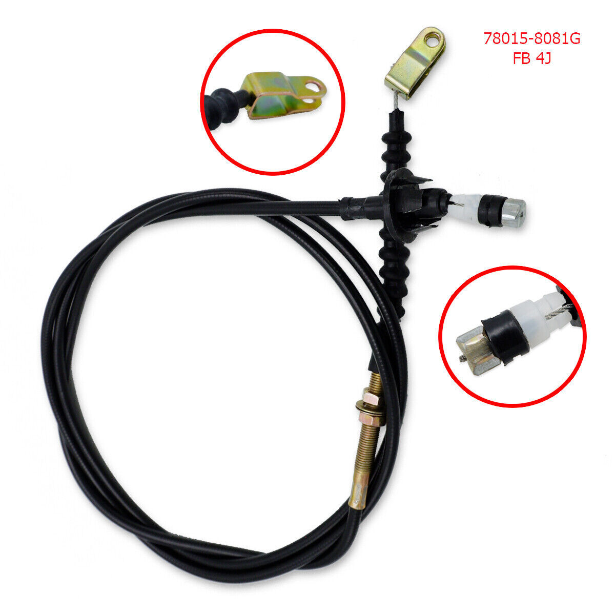 Accelerator Throttle Cable Black For Hino FB4J Truck 2001 | eBay