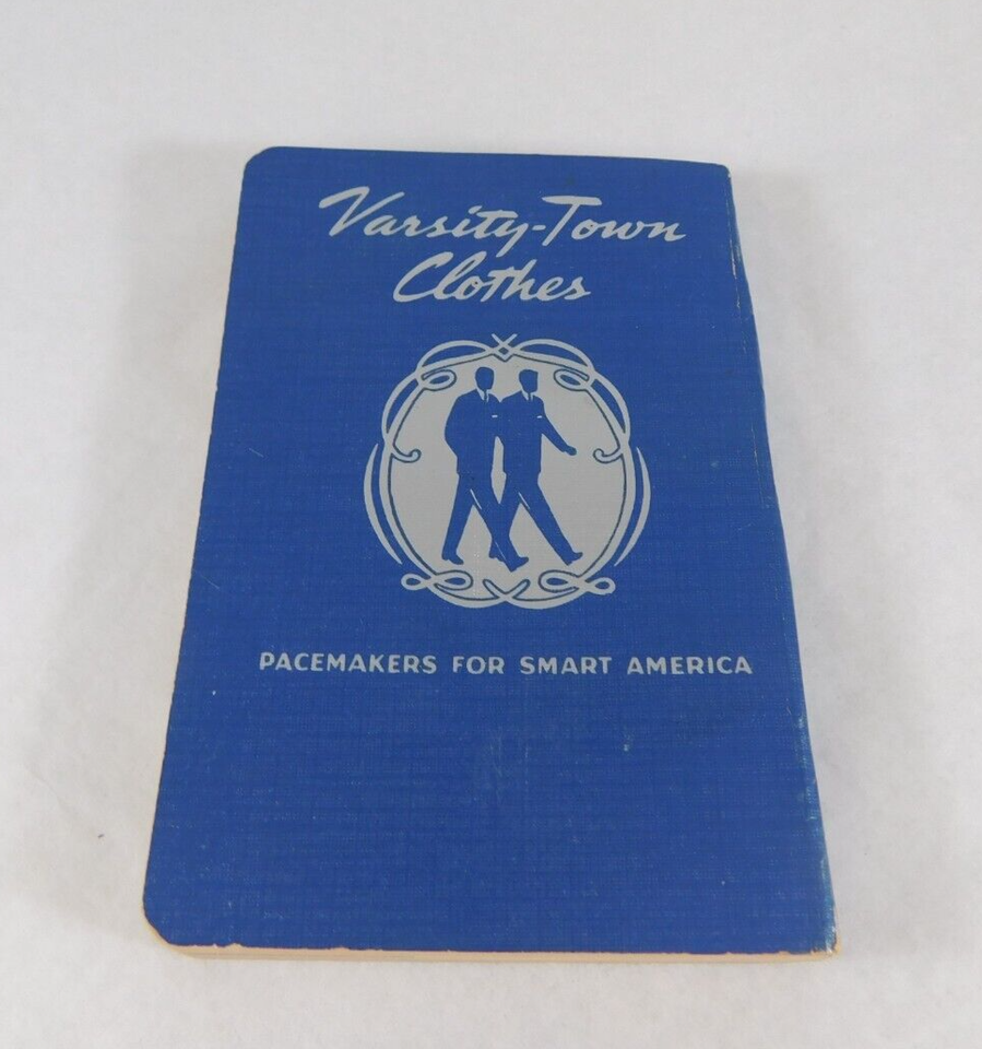 1957 Varsity-Town Clothes Little Blue Book Derrer-Mathias Men's Wear | eBay
