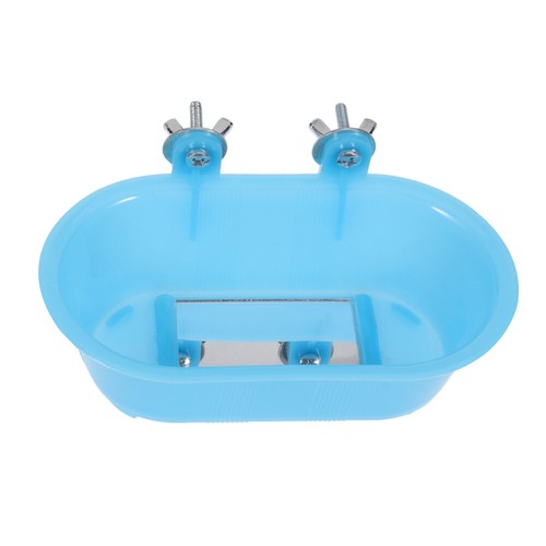 Parrot Bathtub Toys Bird with Mirror Pool for Parrots Pet Accessory | eBay