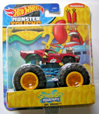 Hot Wheels - Monster Trucks Spongebob Squarepants - Mr.Krabs - Rodger ...