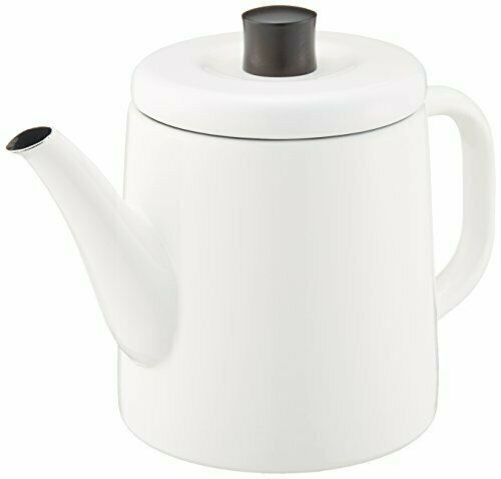 USED Noda enamel Horo Enamel Pottle PTR-1.5K Tea Pot PTR-1.5K W ...