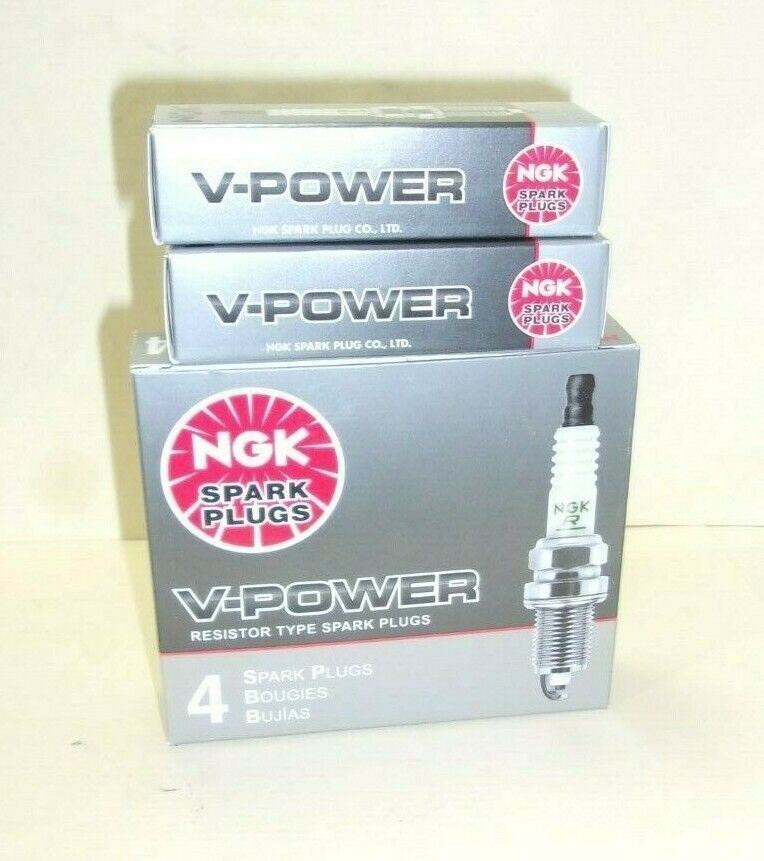 (6 Pcs) NGK 4177/TR6 V-Power Premium Copper Spark Plugs, NEW | eBay