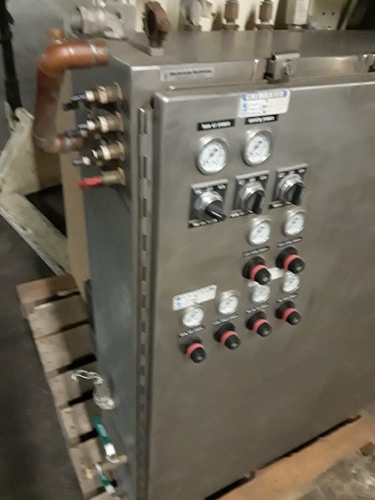 Square D Stainless Steel Control Panel with Asco Valves, etc.. | eBay