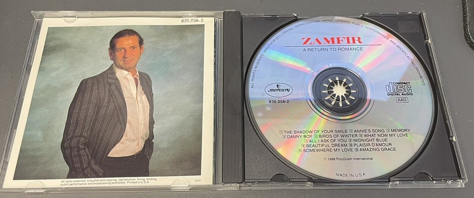 Zamfir - Return to Romance CD LIKE NEW | eBay