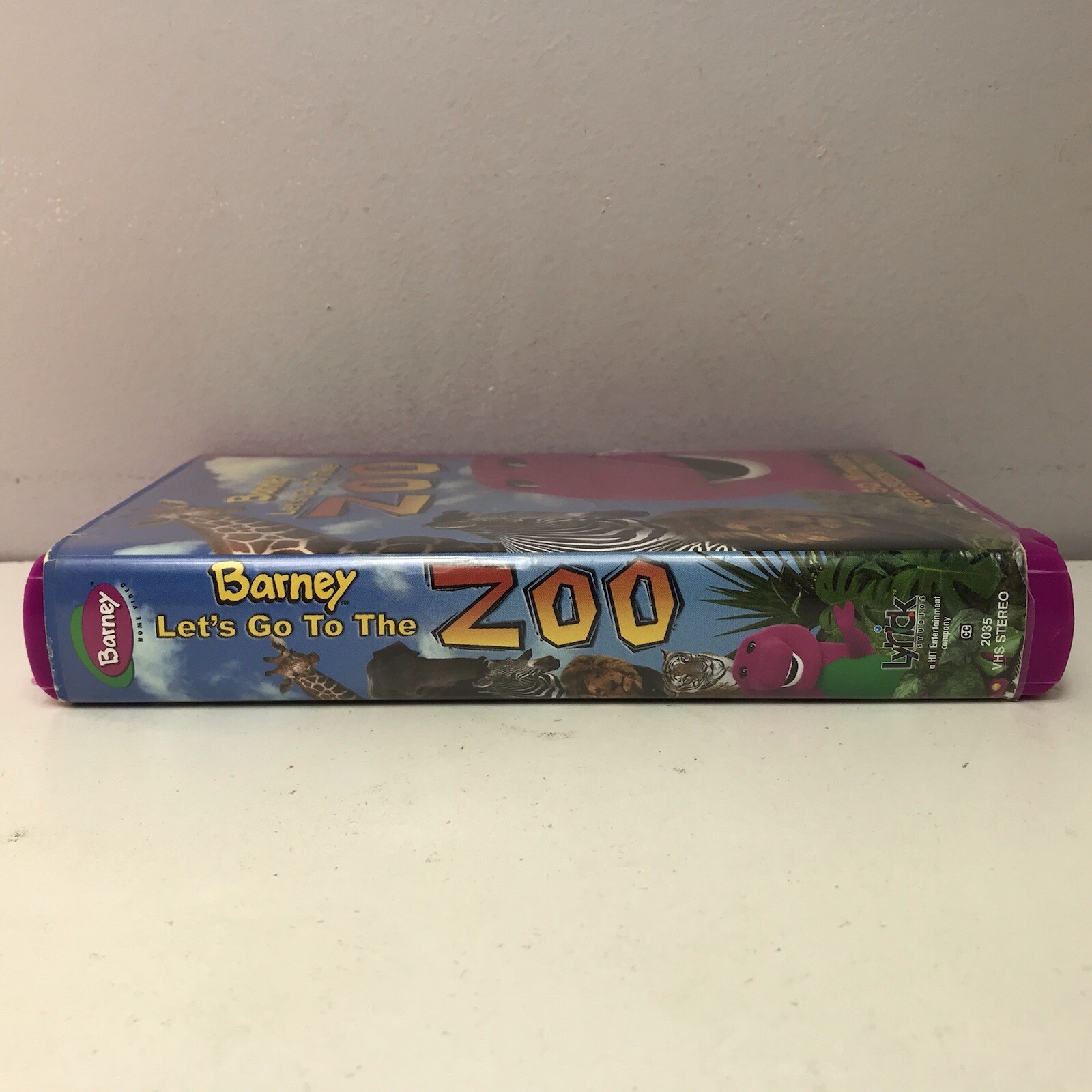 Barney Let’s Go To The Zoo VHS Video Tape | Grelly USA