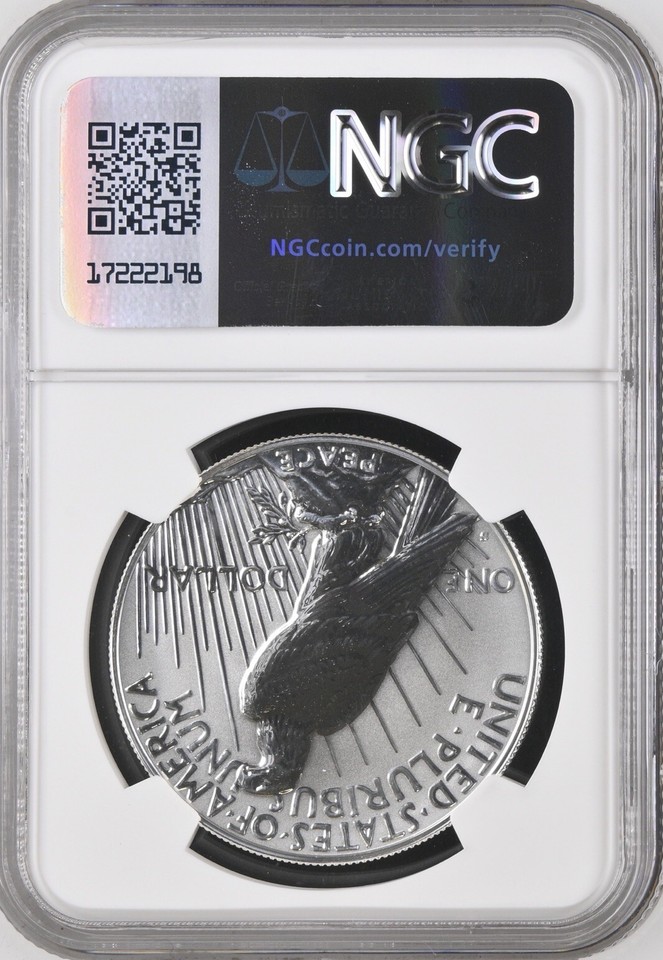 2024 S Reverse Proof Peace Dollar $1 NGC REVERSE PF70 First Releases ...