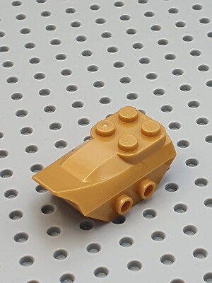 LEGO® 2x Bogenstein Keilstein Design Brick 2x5 Ninjago - 79897- Pearl ...