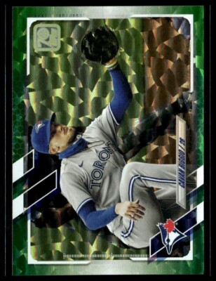 2021 Topps 246 Cavan Biggio Toronto Blue Jays Green Foil 115/499 ...