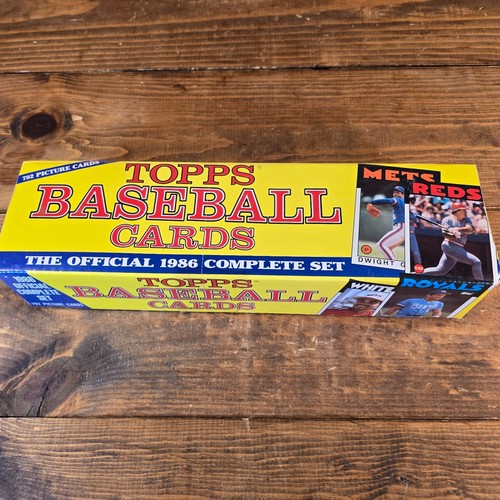 1986 Topps MLB Baseball COMPLETE Factory Set (1-792) | eBay