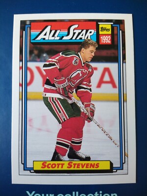 1992 Topps Hockey Scott Stevens #269 New Jersey Devils | eBay