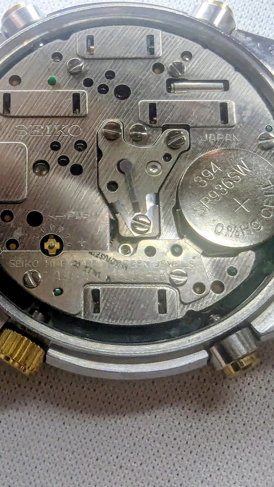 1987 Vintage Lefty Seiko Chrono 7A38-7280. Runs Great, Looks Amazing ...