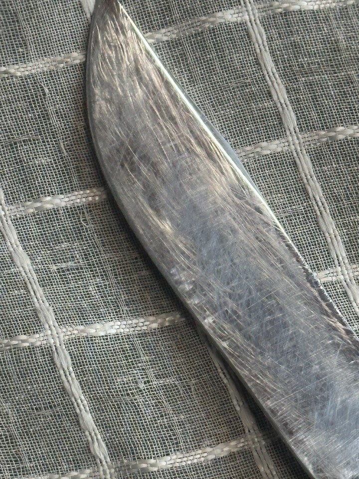 Vintage Case Fixed Blade Knife 366 Stacked Leather Handle USA Estate ...