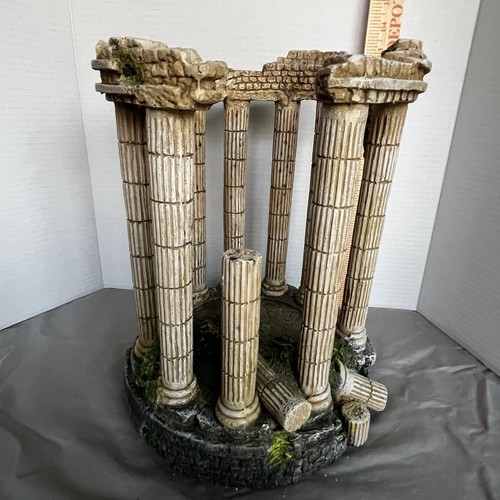 Roman Columns Aquarium Fish Tank Ornament Decoration HUGE Fish Tank ...