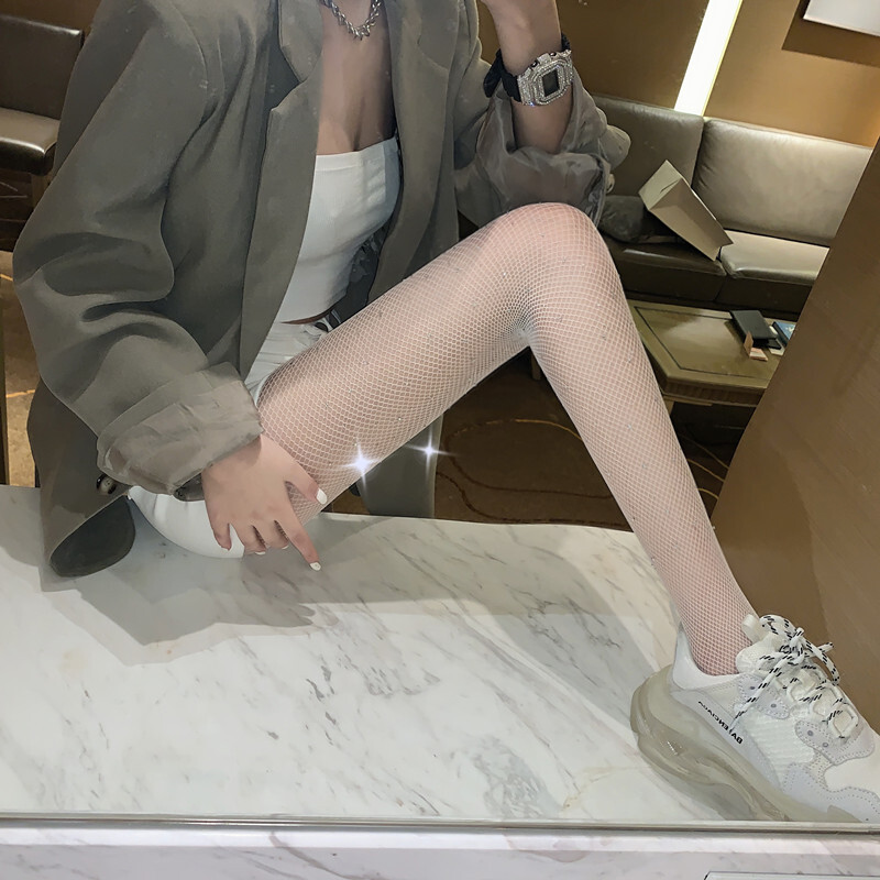 Women's Sexy Pantyhose Stockings Fishnet Stocking High Mesh Tights Grid Socks US | eBay