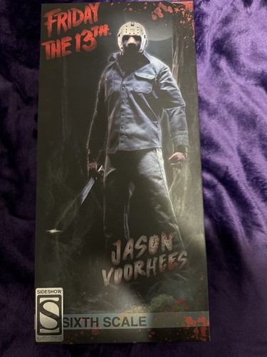 1/6 JASON VOORHEES SIDESHOW FRIDAY THE 13TH SCALE ACTION FIGURE NIB ...