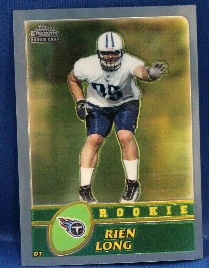 2003 Topps Chrome Football Card Rien Long #273 | eBay