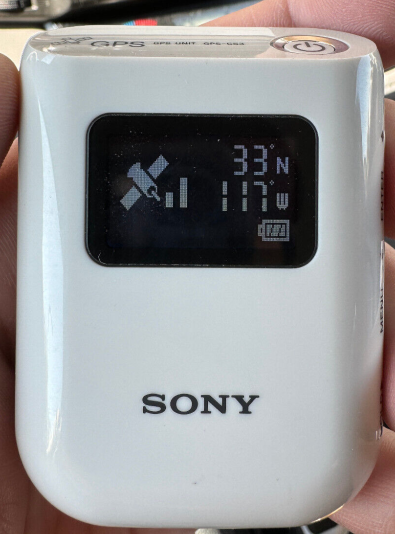 Sony GPS-CS3KA GPS Image Tracker | 15h Battery Life | GPSCS3KA | China ...