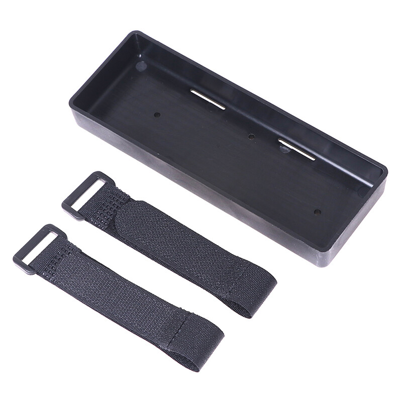 Plastic Battery Box Bracket Tray Case Battery Storage Box for 1/10 1/8 ...
