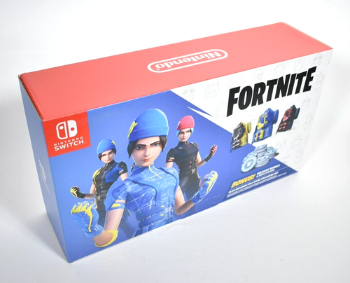 Nintendo Switch Fortnite Wildcat Console Bundle NEW - WITH CODE V-Bucks ...