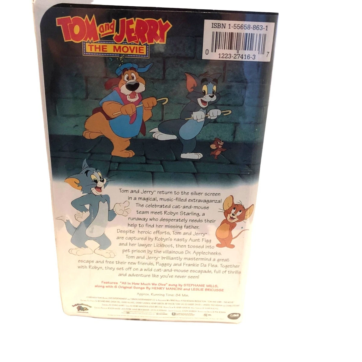 Tom And Jerry The Movie Vhs 1999