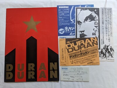 DURAN DURAN World Tour 1987 Concert Program Ticket Stub Flyers | eBay