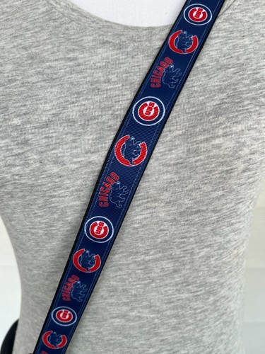 Chicago Cubs Purse Strap 46" Grad Gift 4 Her Mom BFF Stocking Stuffer ...