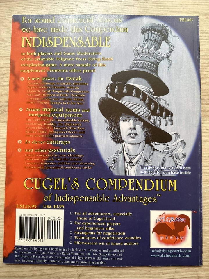 Cugel‘s Compendium of Indispensable Advantages - The Dying Earth | eBay