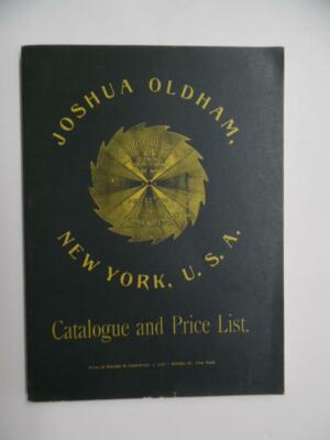 1887 Joshua Oldham Saw Tool Catalog 1976 reprint | eBay