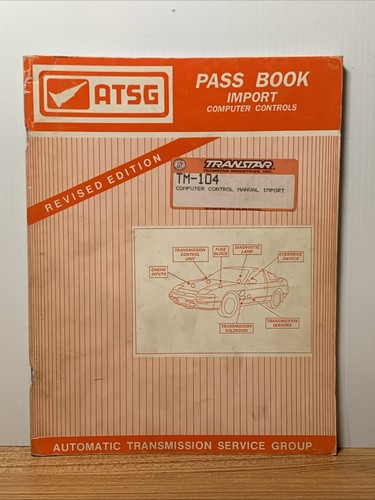 ATSG Automatic Transmission PASS Book Import Revised Ed. Computer ...