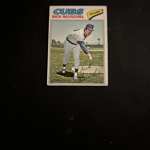 1977 Topps Rick Reuschel Baseball Card #530 Cubs Pitcher FR Split ...