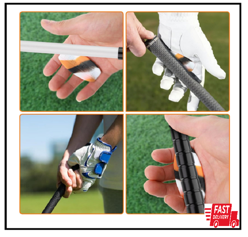 T Grip Golf Aid, Correct Posture Golf Swing Training Aid Anti-Slip ...