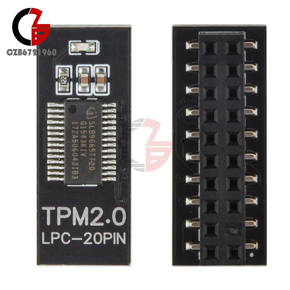TPM 2.0 Mini Security Module 12 14 18 20 Pin LPC for WIN11 Upgrade Test ...