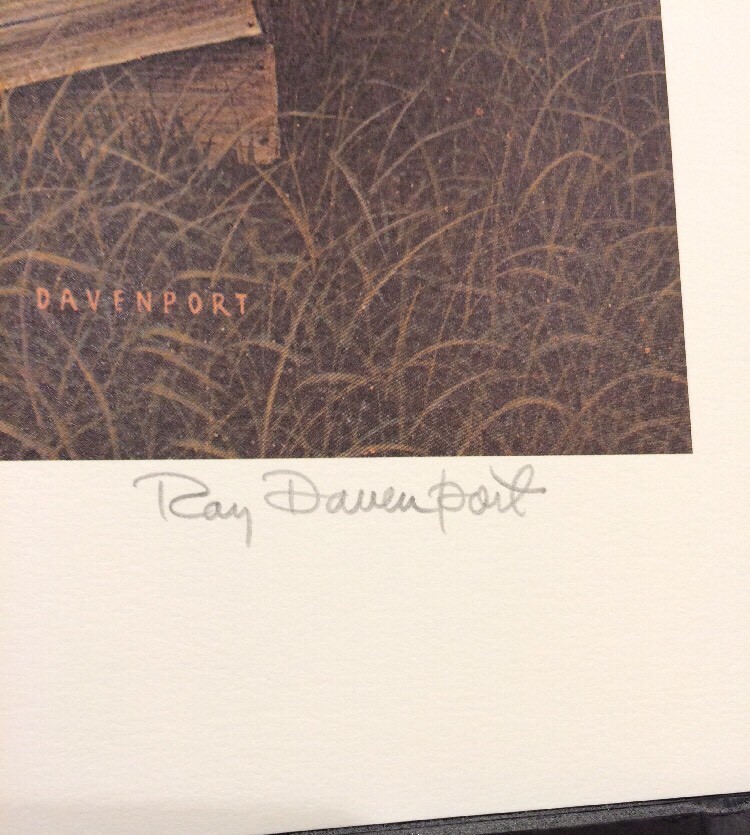 Ray Davenport Limited Edition Signed Print “Way Back When” Ford Model T ...