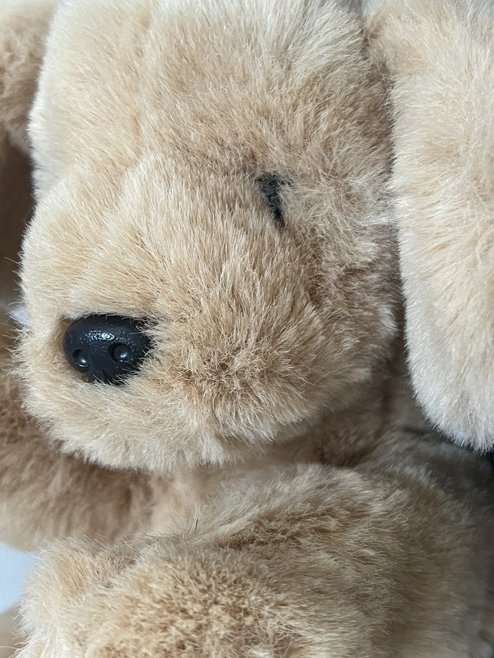 Vintage GUND Muttsy Dog Plush Golden Retriever Lab Floppy Suede Paws ...