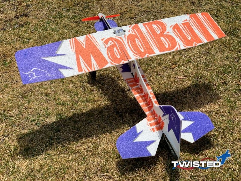Hacker Models EPP Indoor 36" MadBull Airplane Model - Blue | eBay