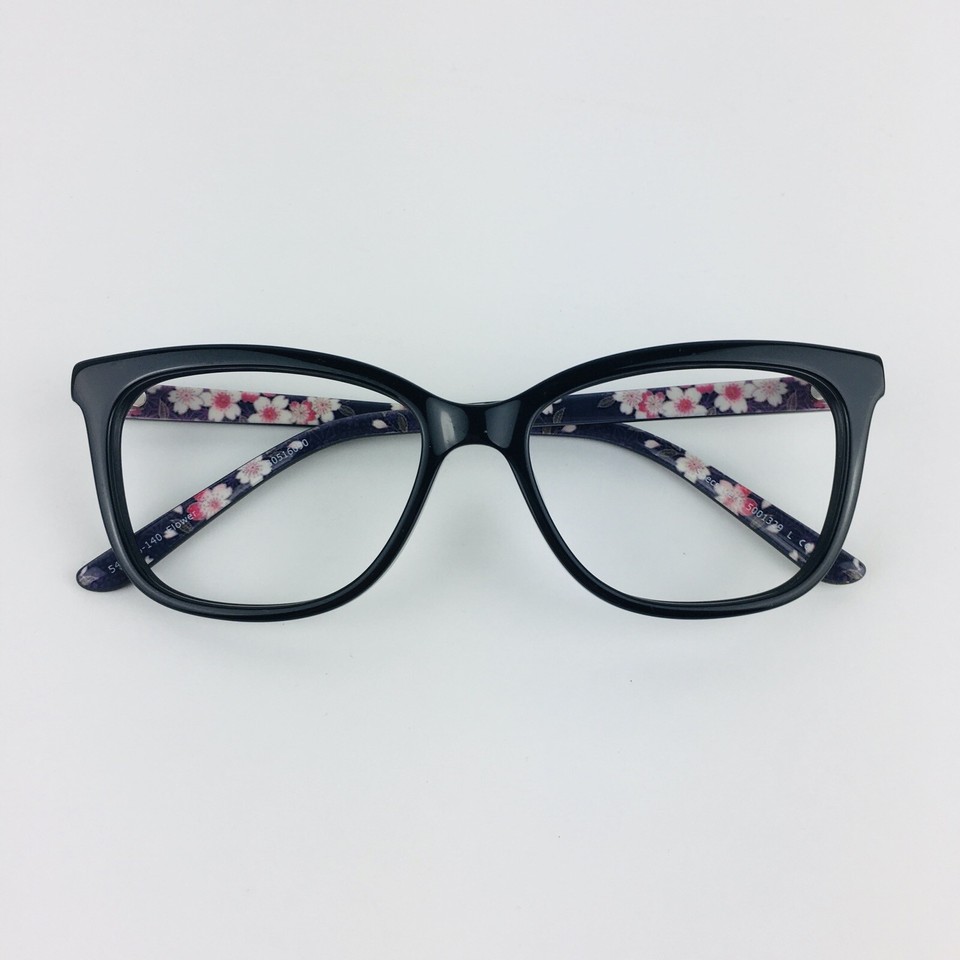 SPECSAVERS eyeglasses BLACK CATS EYE glasses frame MOD: FLOWER 30516090 ...