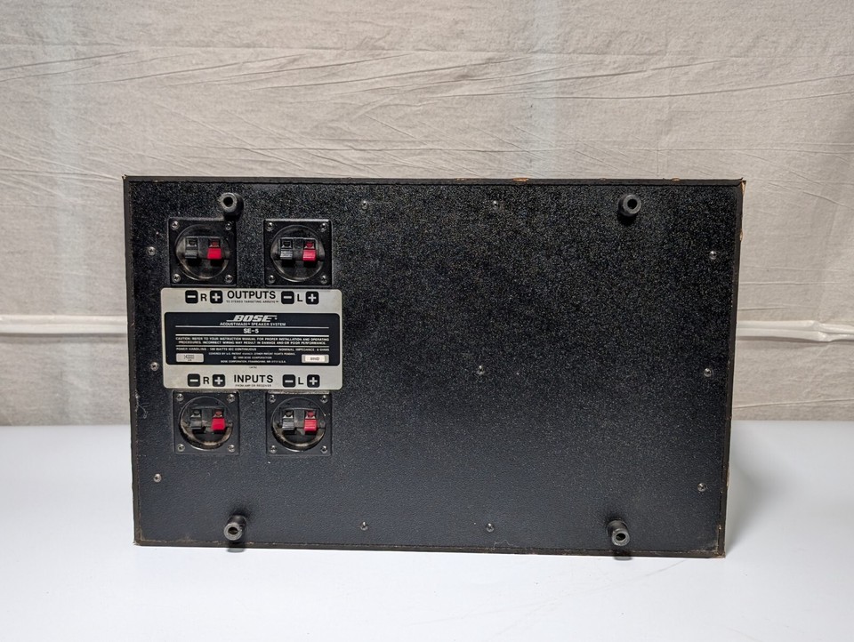 Bose SE-5 Acoustimass Subwoofer Base Unit, Stereo Home Audio System ...