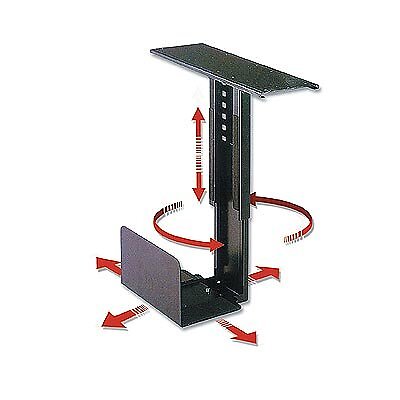 Ziotek Under Desk Sliding and Rotating Standard CPU Holder Computer Mount | eBay