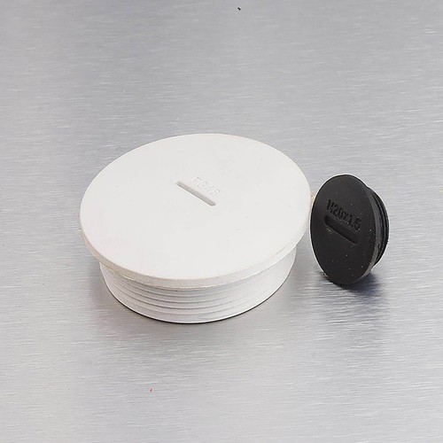 Nylon Plastic Blanking Plugs End Caps & Nut M12/M16/M18/M20/M24-M32 ...